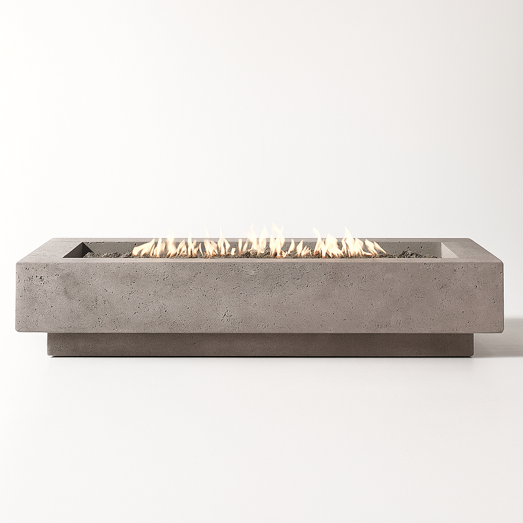Arcstone Vista 72 Linear Concrete Fire Pit – Yard Haus Living